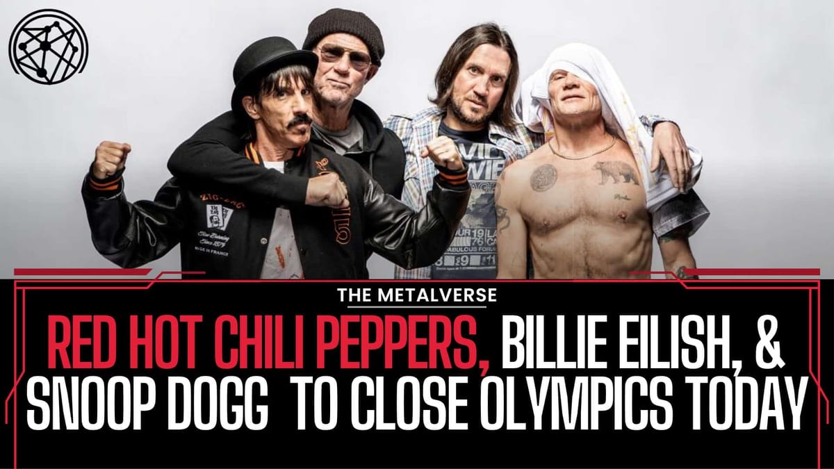 Red Hot Chili Peppers Will Close Paris Olympics Today With Billie ...