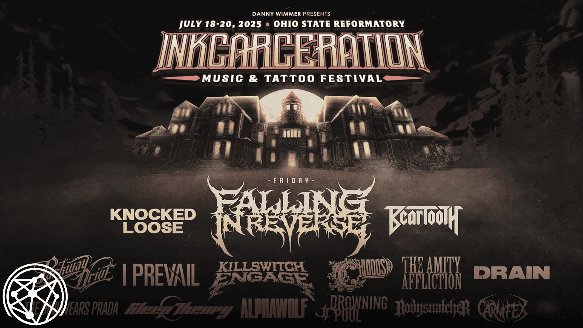INKARCERATION’s Full 2025 Lineup is Official: Ink 2025 Bands ...